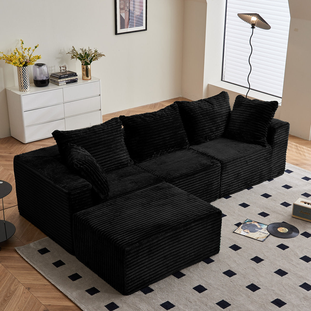 Cloud Modular Sectional Couch With L-shape Chaise For Living Room ...